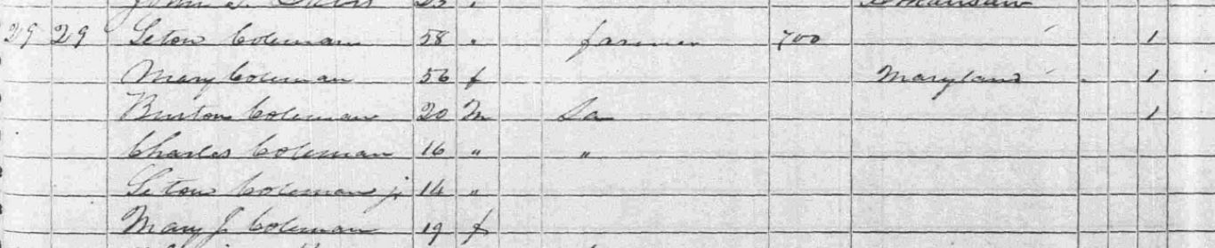 The Seaton Coleman Enigma – Part I | Your Ancestors Demystified